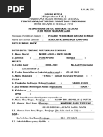 Borang P.U.A 275 Jadual Ke Tiga | PDF