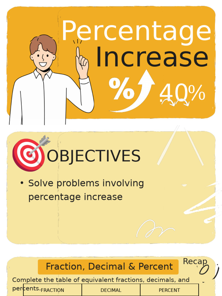 Understanding Percentage Increases | PDF | Percentage | Division ...