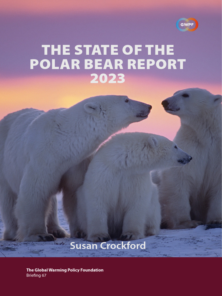 Crockford State of Polar Bears 2023 | PDF | Polar Bear | Arctic