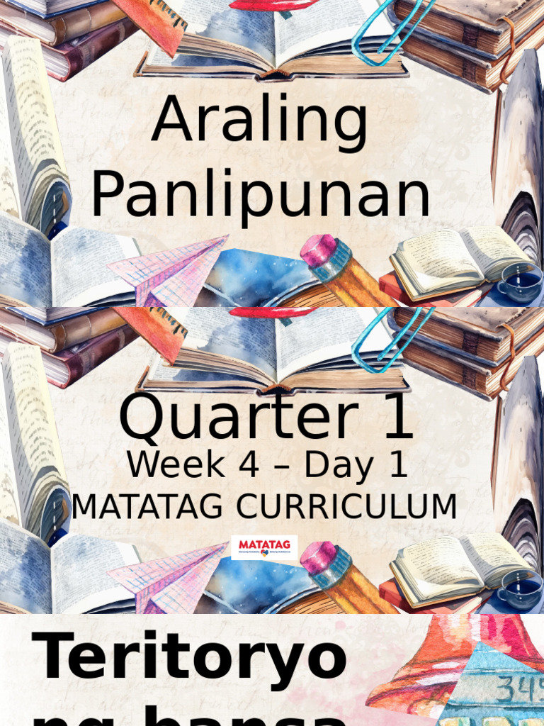 Ap 4 W4 Matatag | PDF