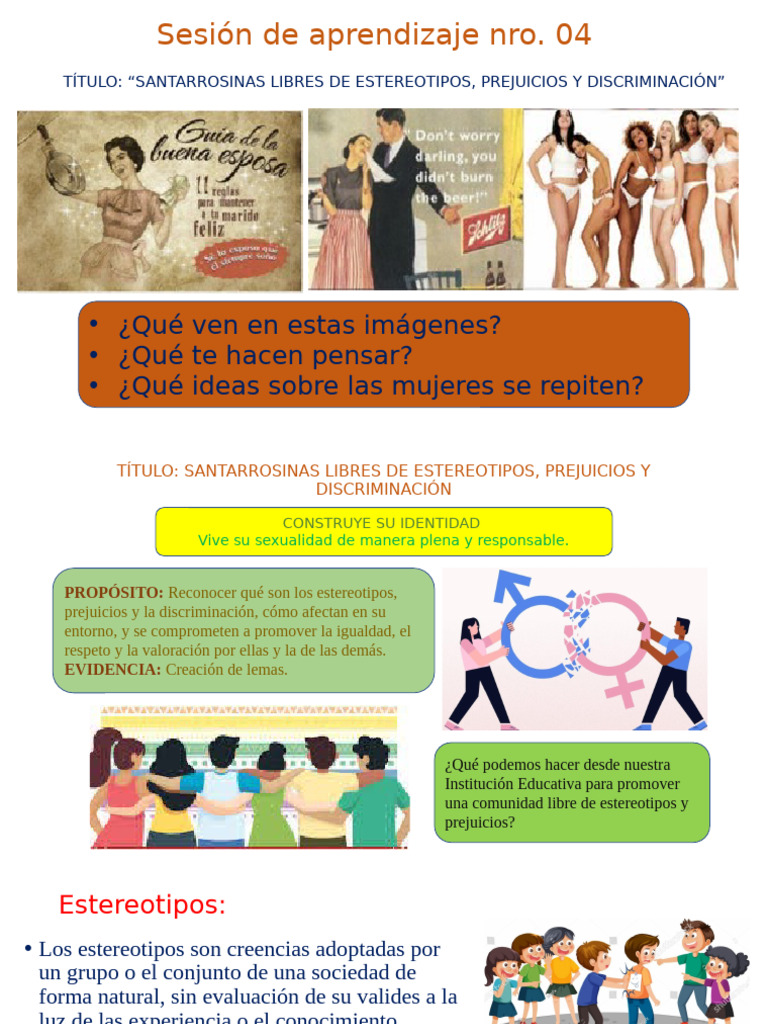 Estereotipos | PDF | Estereotipos | Prejuicios