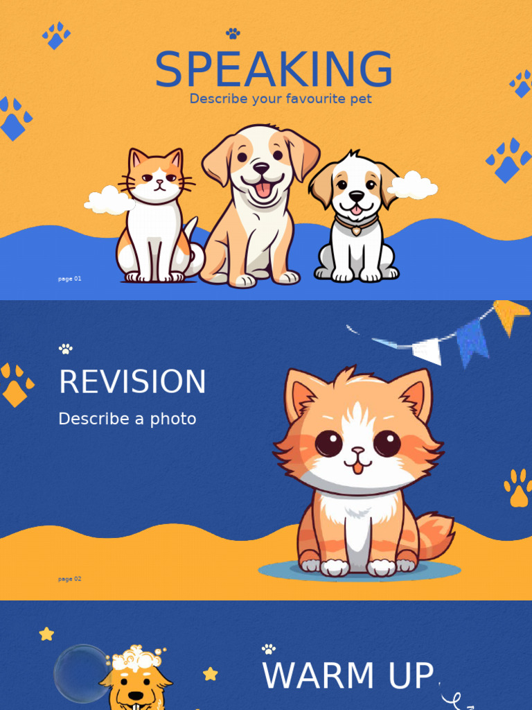 Describe Favorite Pet | PDF
