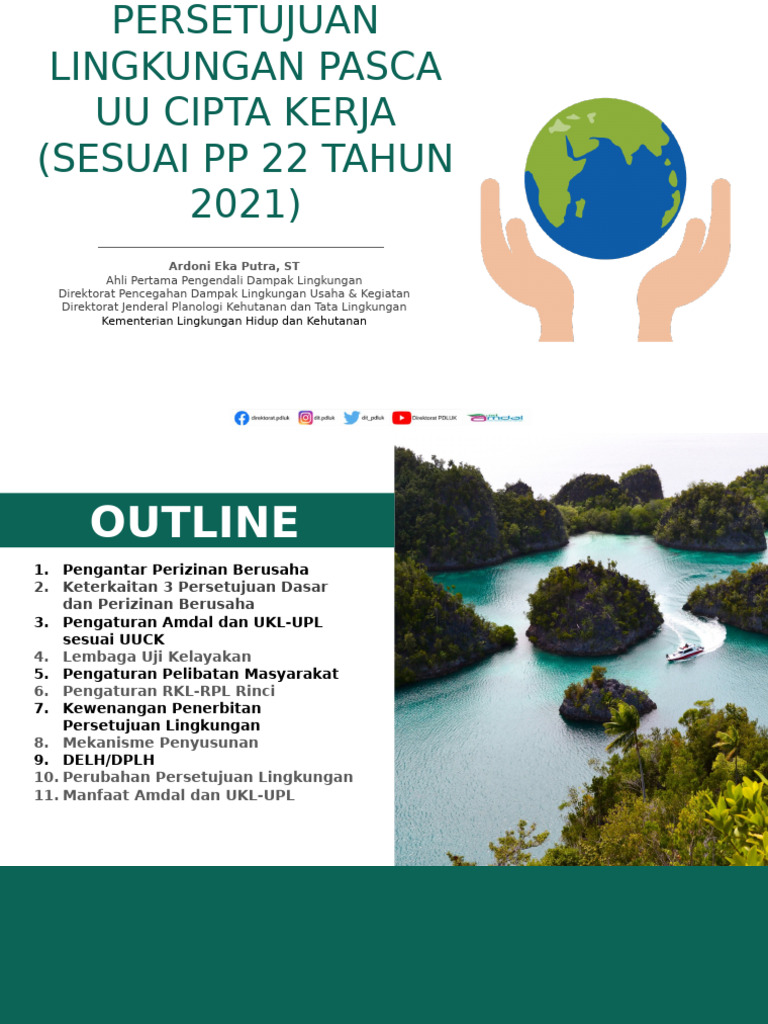 Materi Sesi 2 - Aspek Persetujuan Lingkungan | PDF