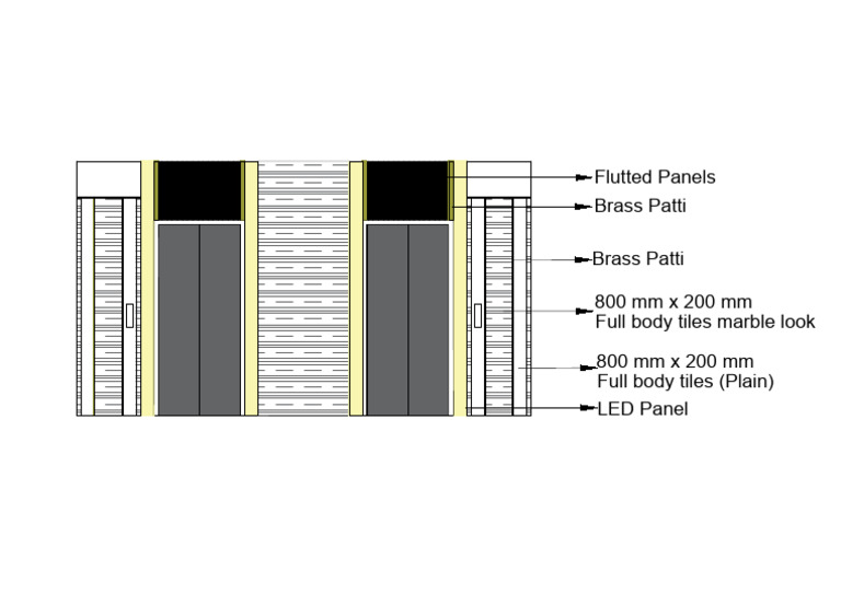Lift Drawing-Model Autocad | PDF
