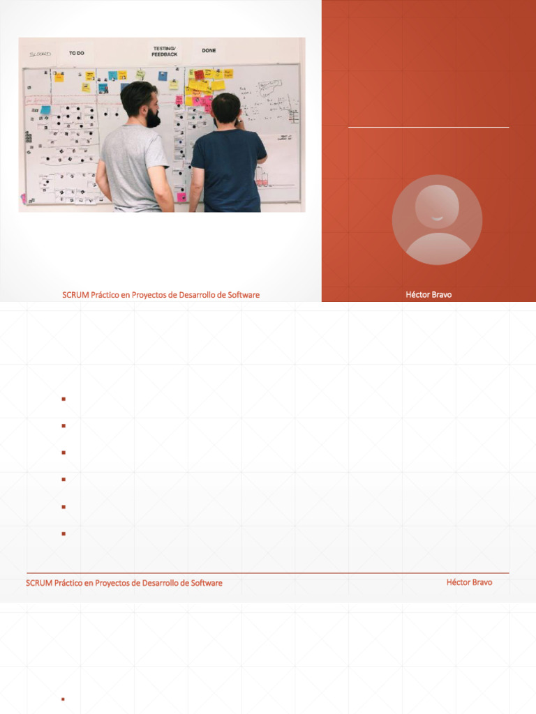Conceptos Básicos de Scrum: SCRUM Práctico en Proyectos de Desarrollo de Software | PDF | Scrum ...