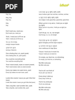 Soda Pop Lyrics | PDF