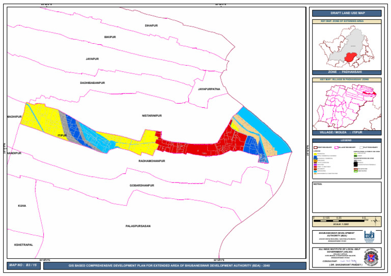 GIS Development Plan for Bhubaneswar 2040 | PDF