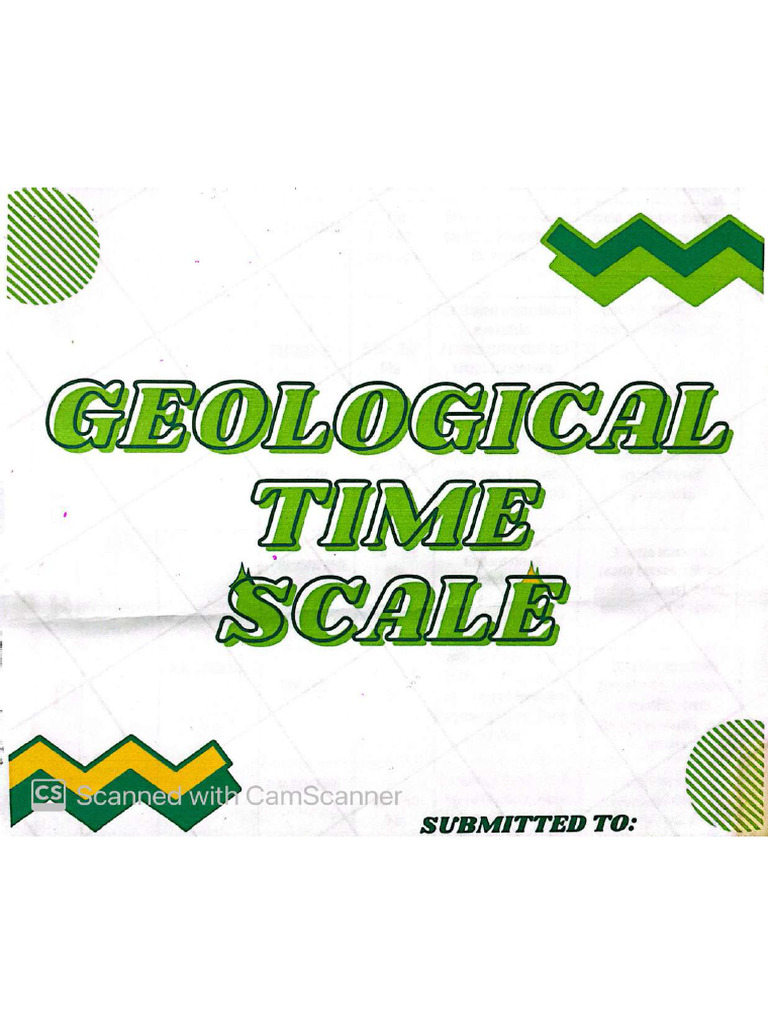 Geological Time Scale | PDF