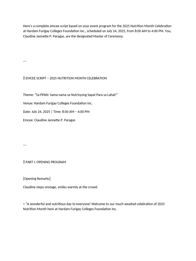 Complete Script - WPS Office | PDF