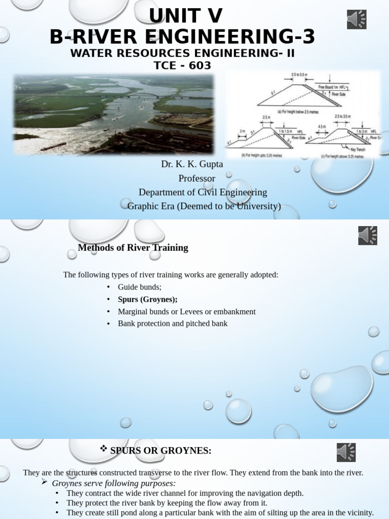 Types of Groynes in River Training | PDF | River | Chemical Engineering
