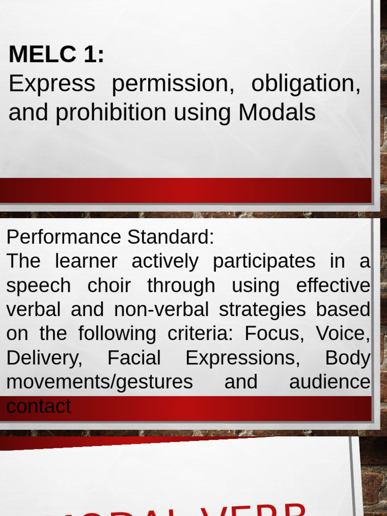 Modals of Permission Explained | PDF | Verb | Subject (Grammar)