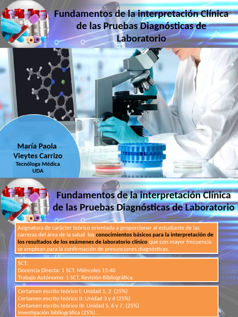 Clase 1 - Fundamentos | PDF | Diagnostico medico | Sensibilidad y ...