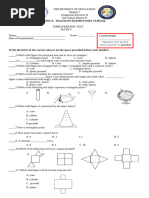 Mathematics Reviwer Grade 6 Quarter 3 | PDF | Area | Speed