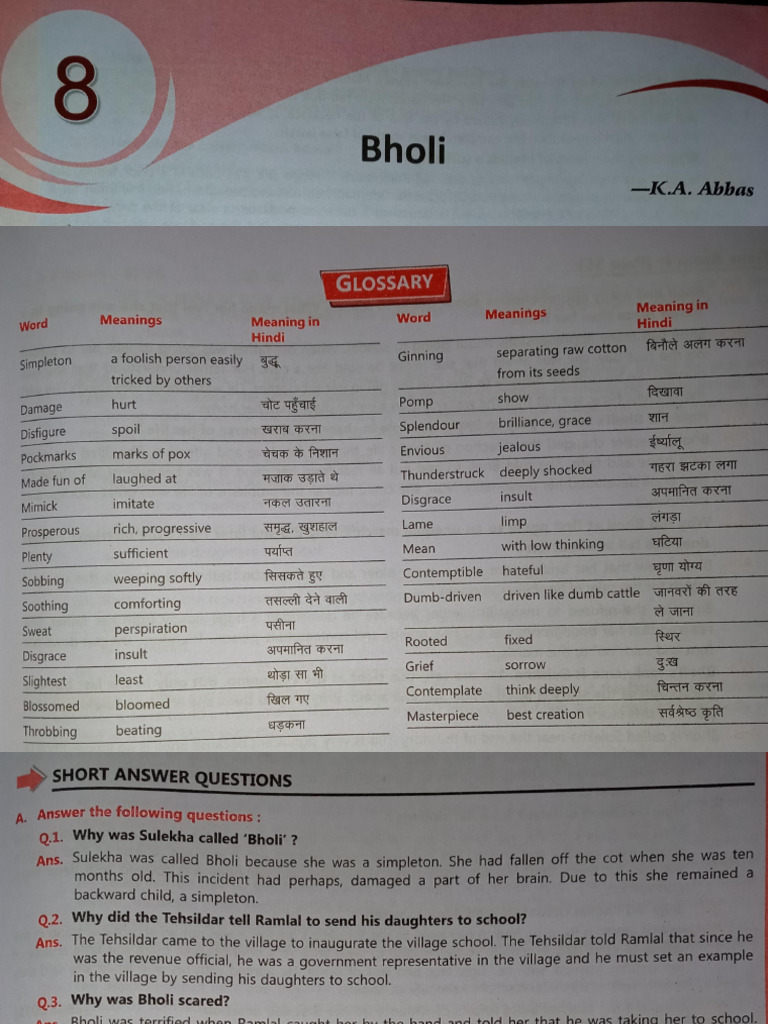 CH 8 BHOLI | PDF