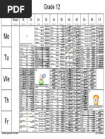 Final Invigilation Timetable 2024 | PDF