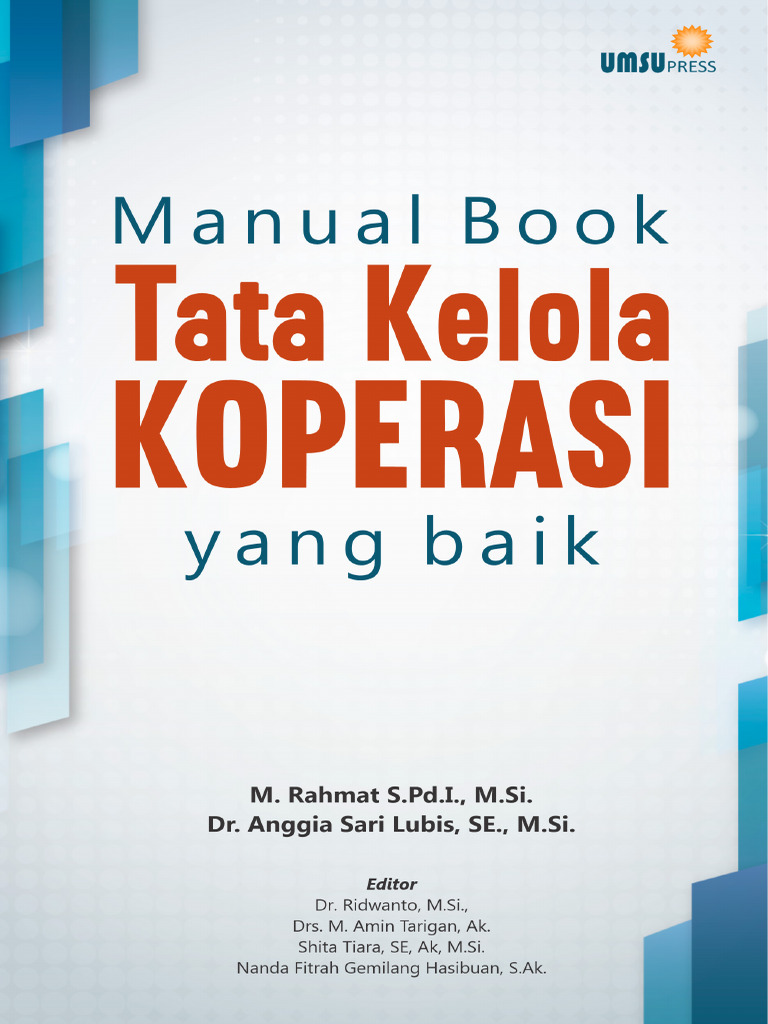 File Isi Manual Book Tata Kelola Koperasi Yang Baik 106hlm | PDF