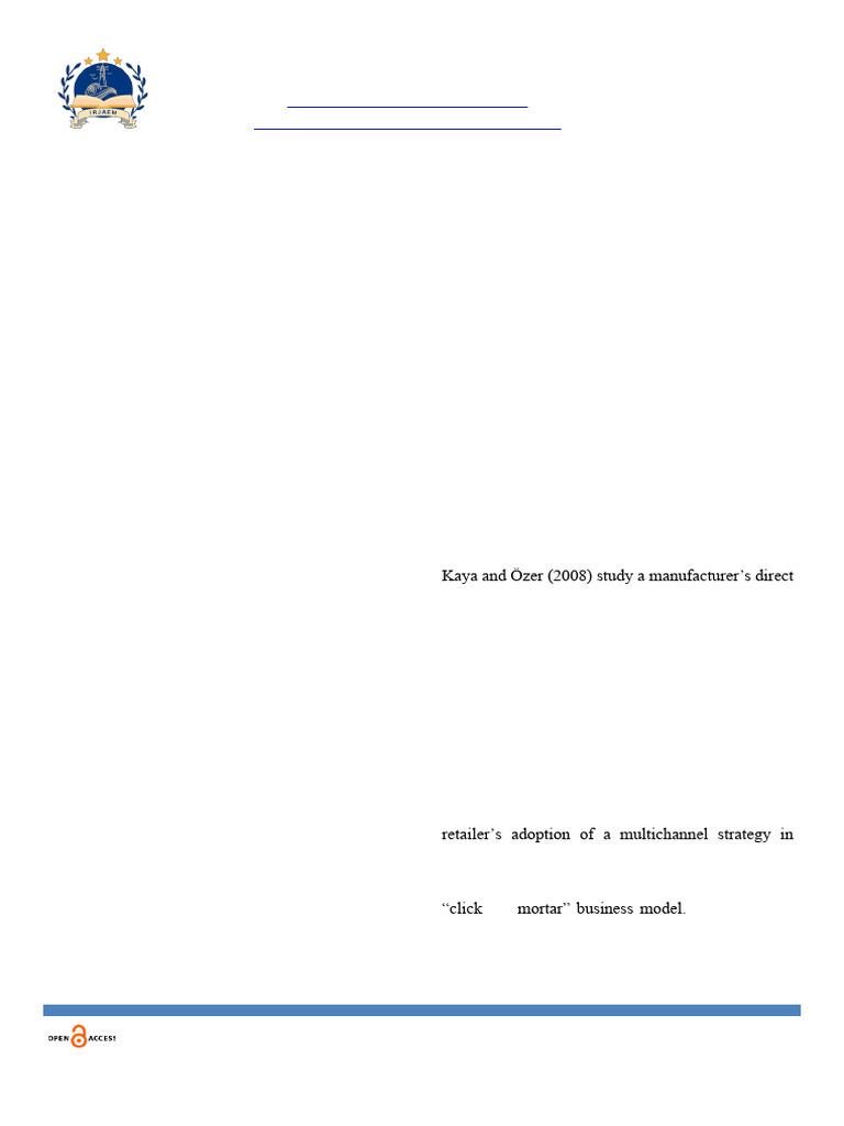 Sujay & Sundar (2024) - Bisnis Ritel | PDF | Online Shopping | Retail