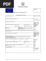 Schengen Visa Application Form For Portugal | PDF | Travel Visa | Debit ...
