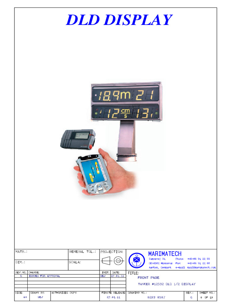 DLD Display Power Layout and Parts | PDF