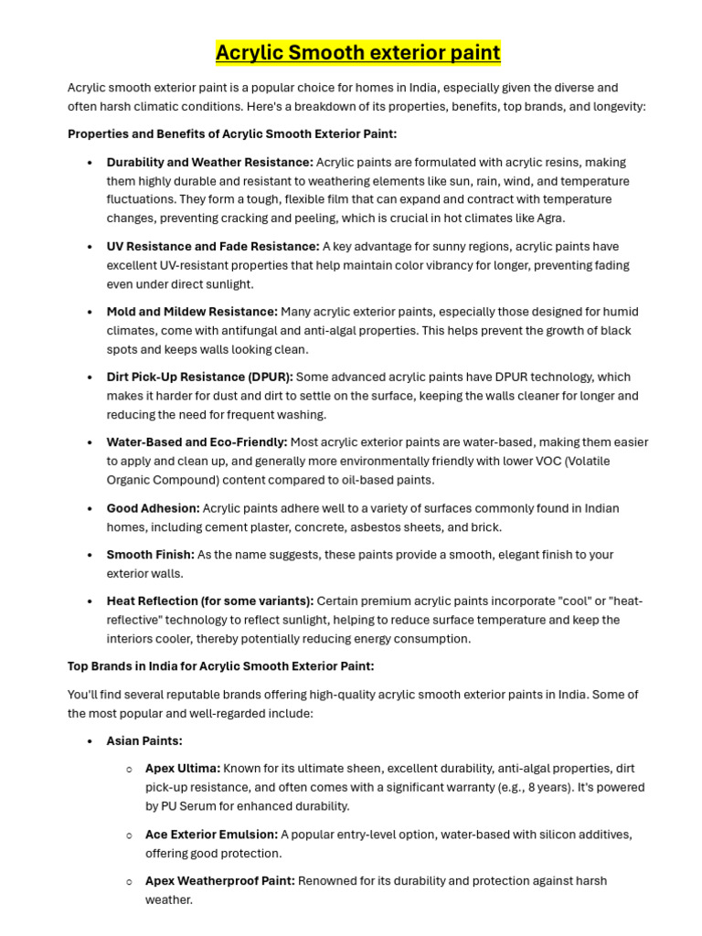 Paint Specification | PDF | Volatile Organic Compound | Paint