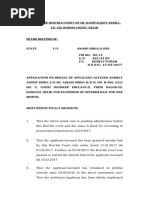 Adjournment Application Format | PDF