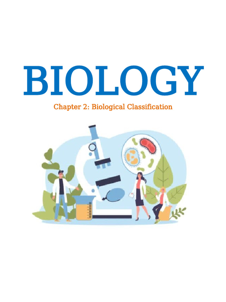 Chapter - 2 Biological Classification | PDF | Fungus | Archaea