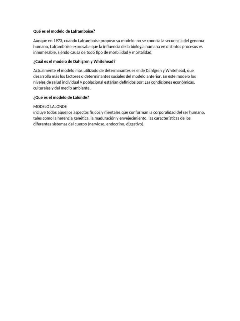 Qué Es El Modelo de Laframboise | PDF | Ciencias del comportamiento