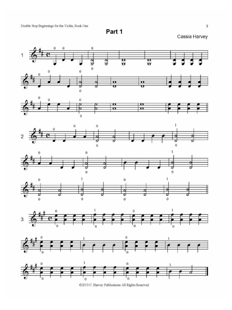 Double Stops PDF | PDF