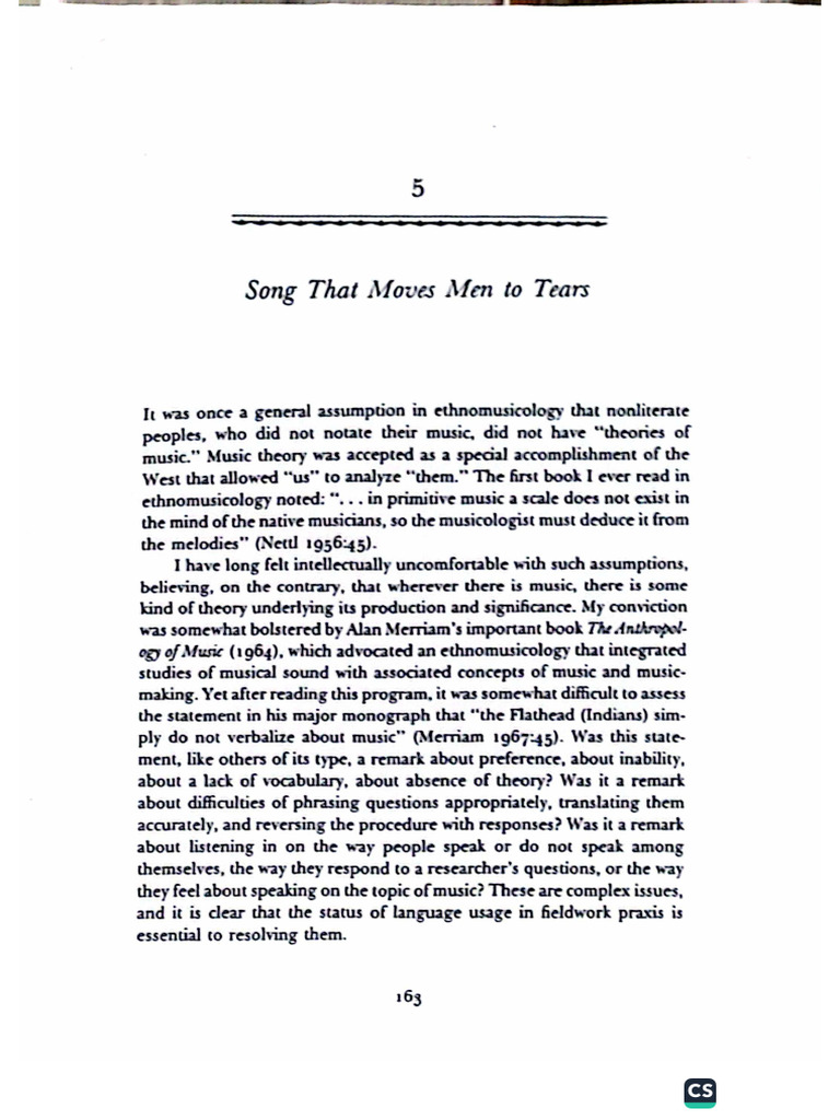 Ethnomusicology Artical 1 For Review | PDF