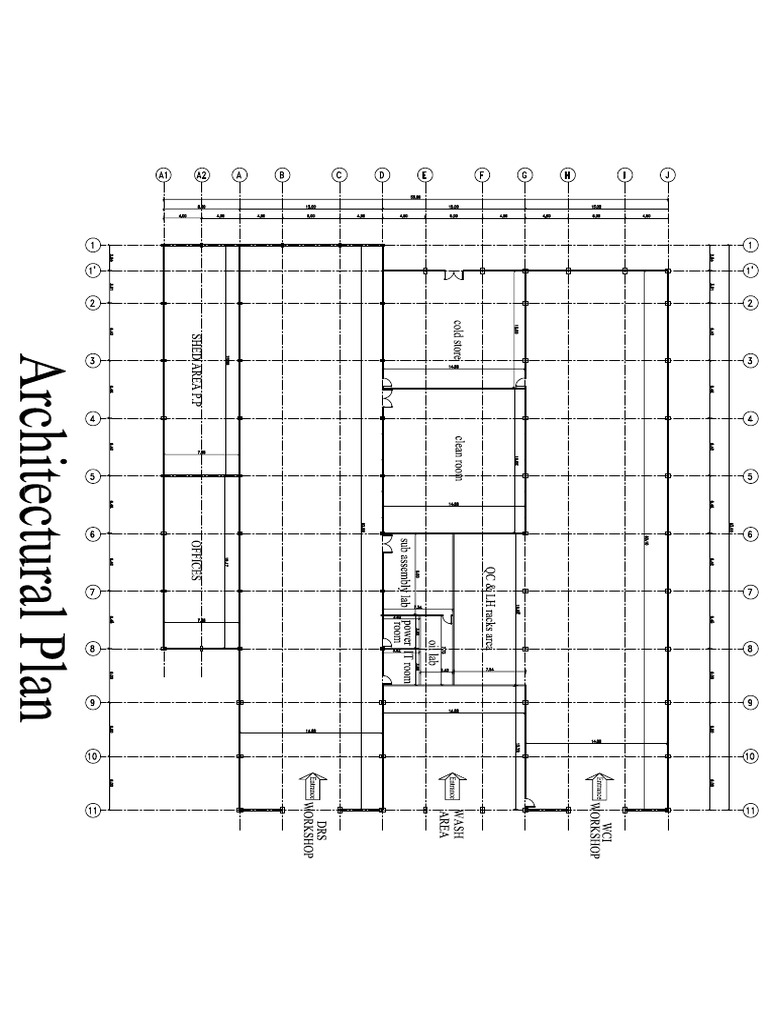 Porposal Arch Plan of New Workshop | PDF