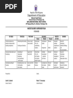 Sample Lac Plan 2023 2024 | PDF | Teachers | Learning