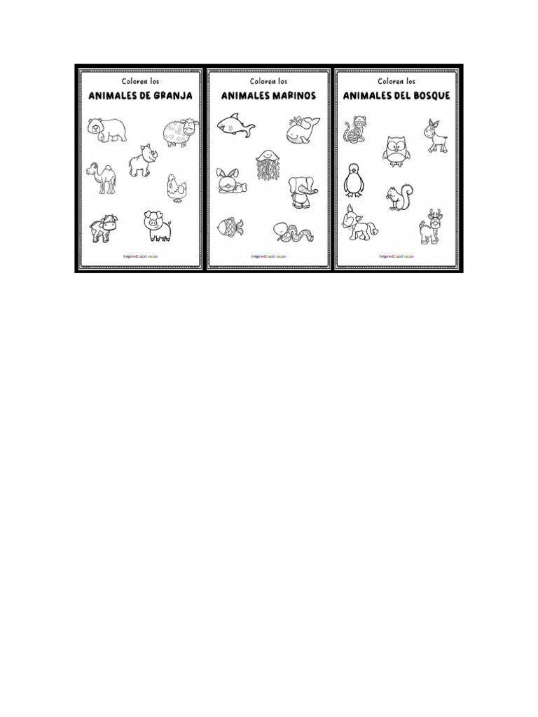 Animales y Su Habitat | PDF