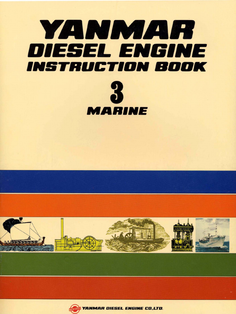 Marine Diesel Engine Instruction Book - A0k0004 | PDF