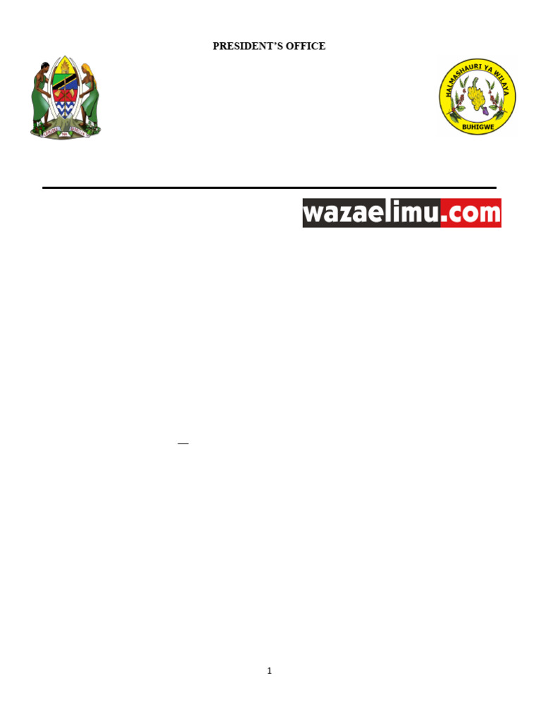 CIVICS Form Four | PDF | Leadership | Gender