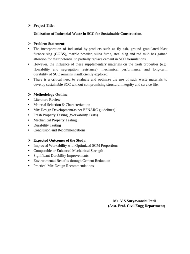 Project Proposal For Btech | PDF