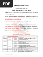 CA Intermediate Sample Schedule | PDF | Taxes | Income Tax