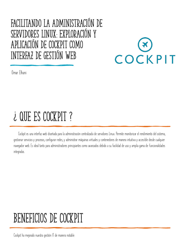 Presentacion | PDF | Escalabilidad | Servidor (Computación)