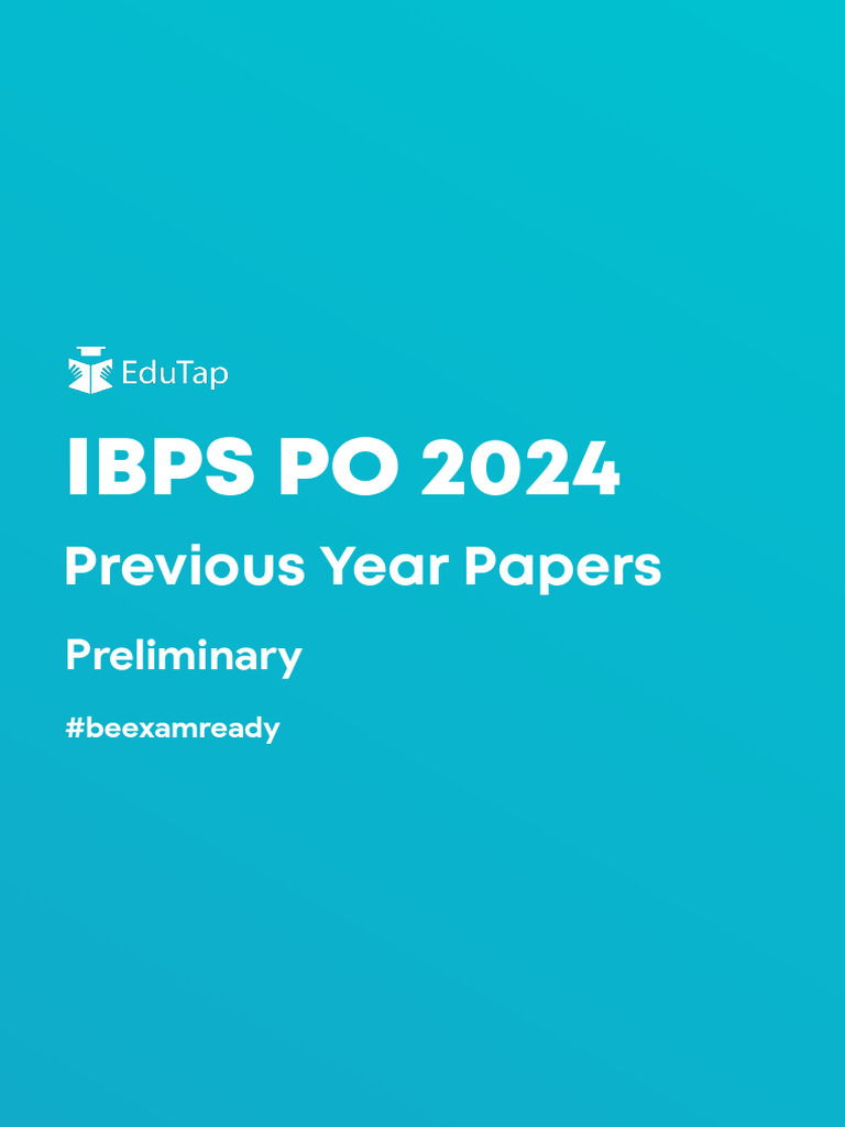 IBPS PO 2024 Prelims Memory-Based Paper | PDF | Leadership | Empathy