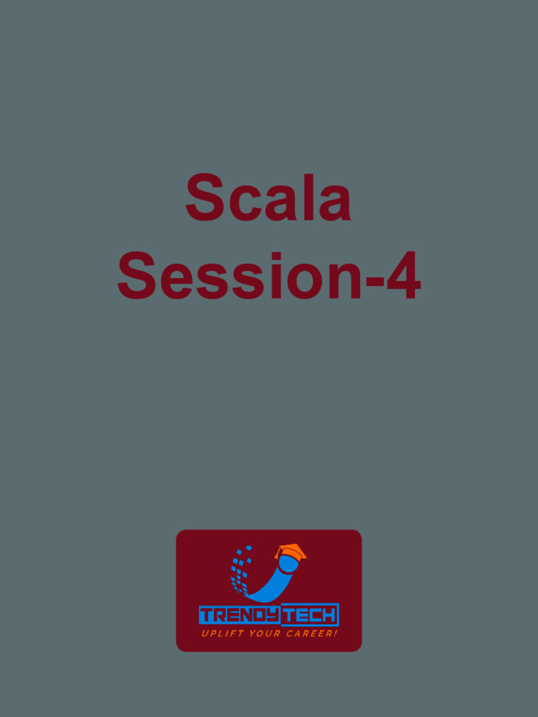 Scala - Session4 201003 195308 | PDF