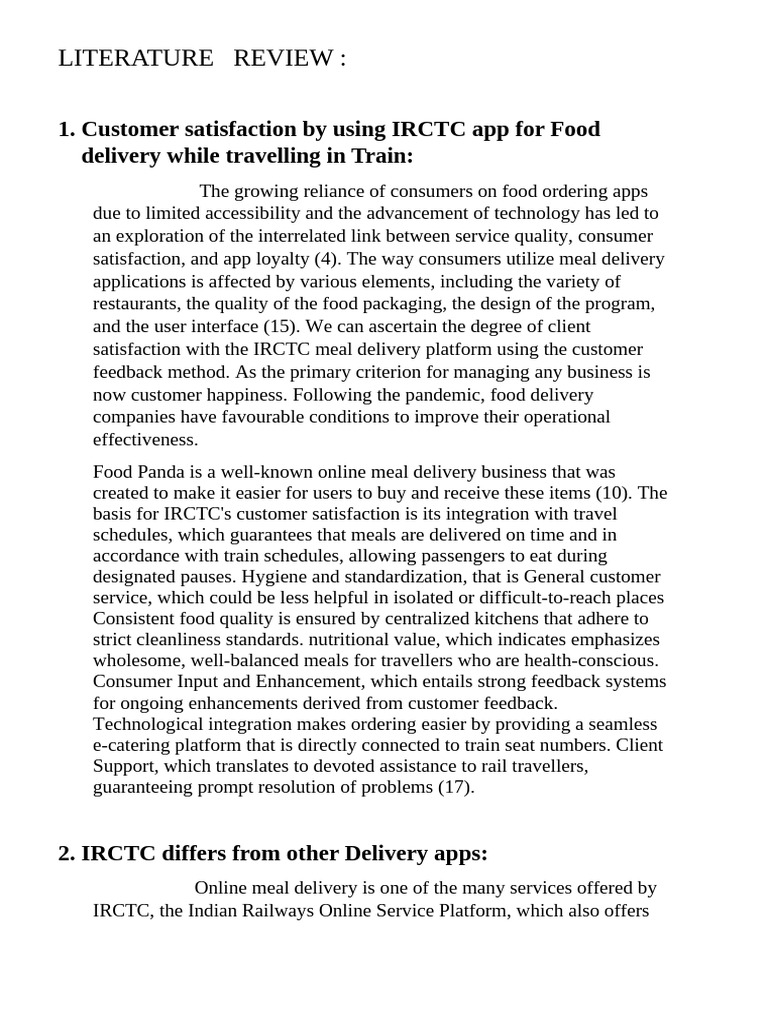 Superior Dining On Rails Why IRCTC Catering Services Outshine Other ...