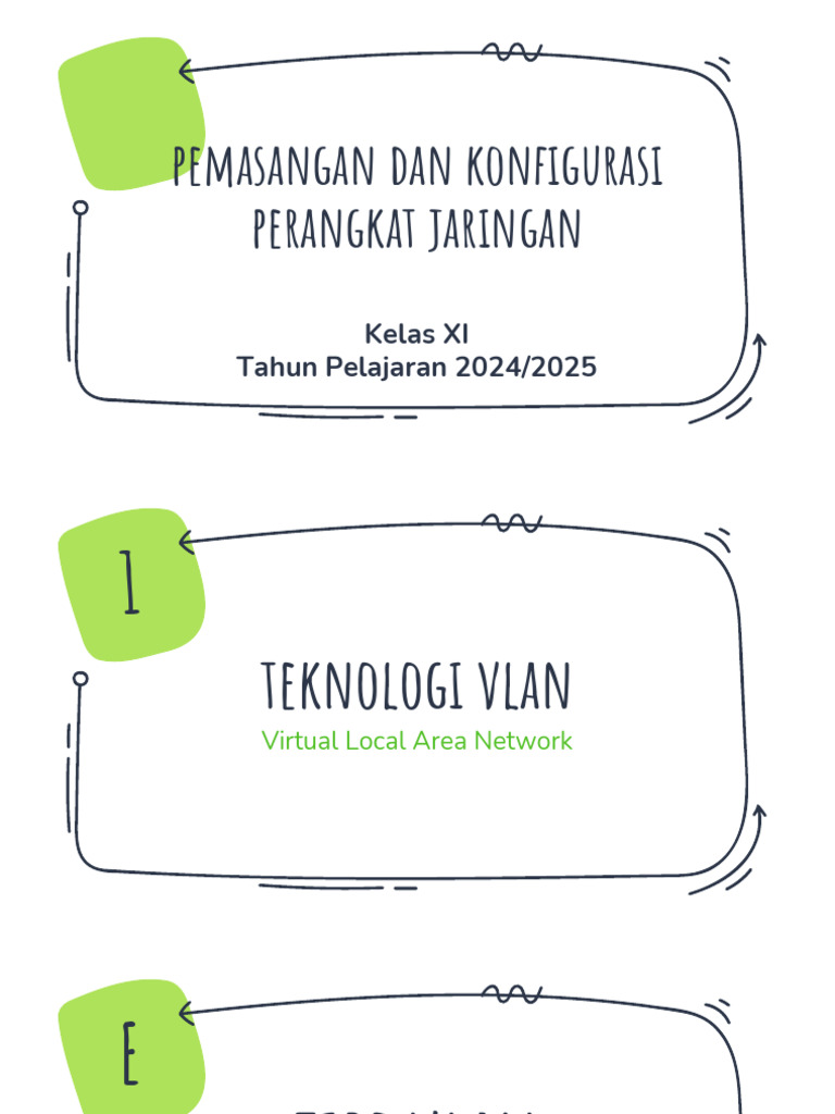Tipe VLAN dalam Konfigurasi Jaringan | PDF