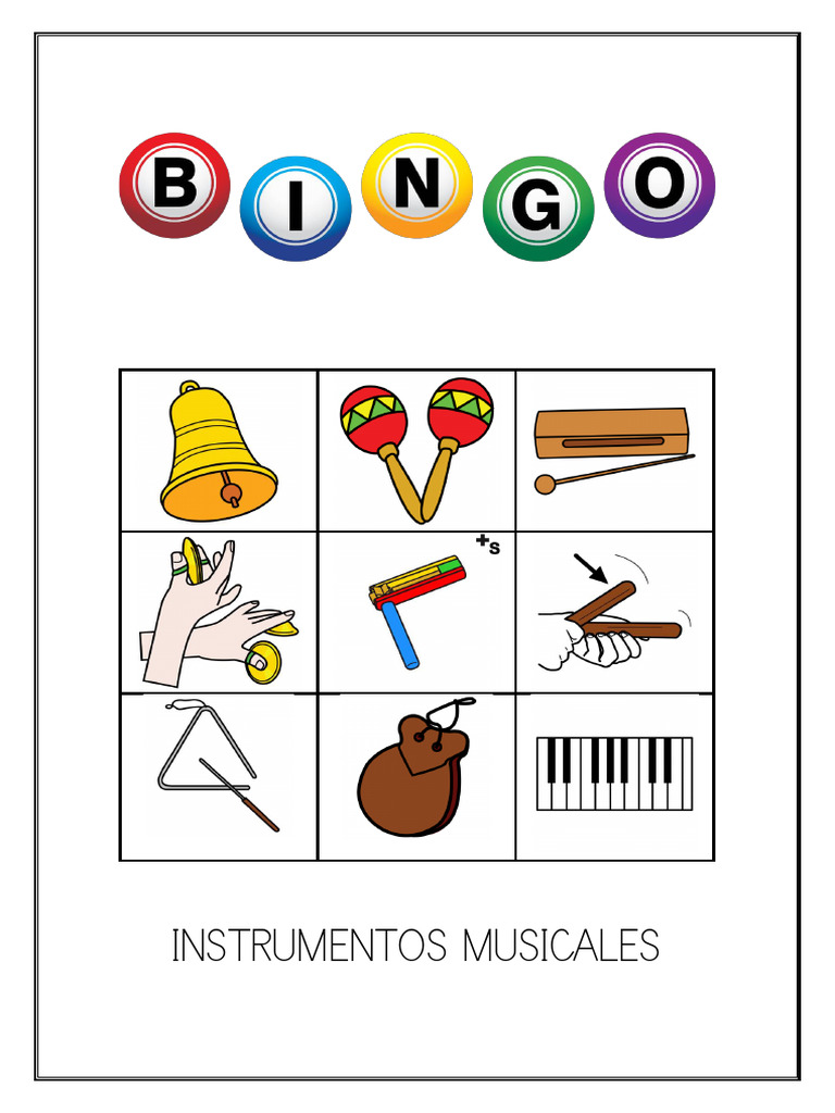 Bingo Musical | PDF