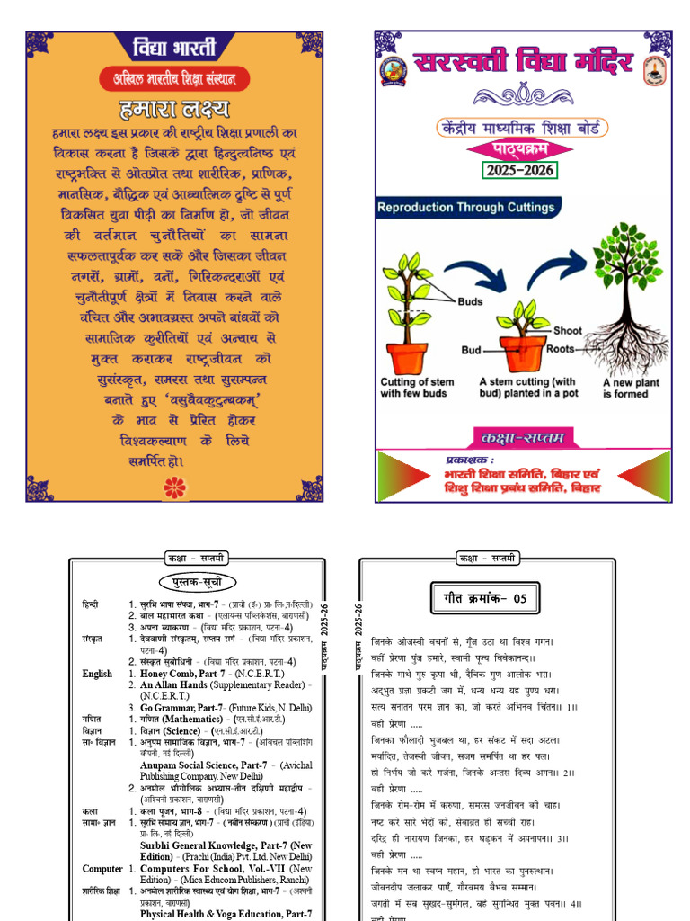 Class-7 Syllabus 2025-26 | PDF