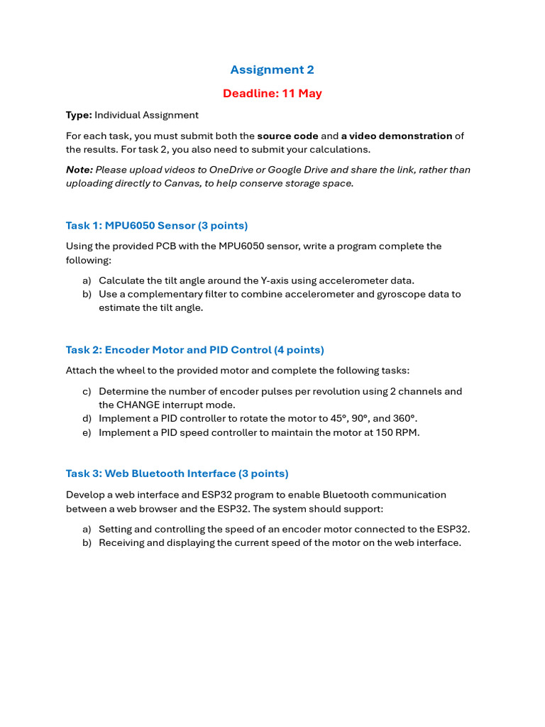 STA - Assignment 2 - Update | PDF