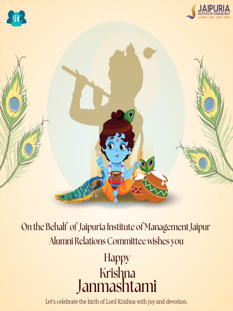 Happy Krishna Janmashtami Wishes | PDF