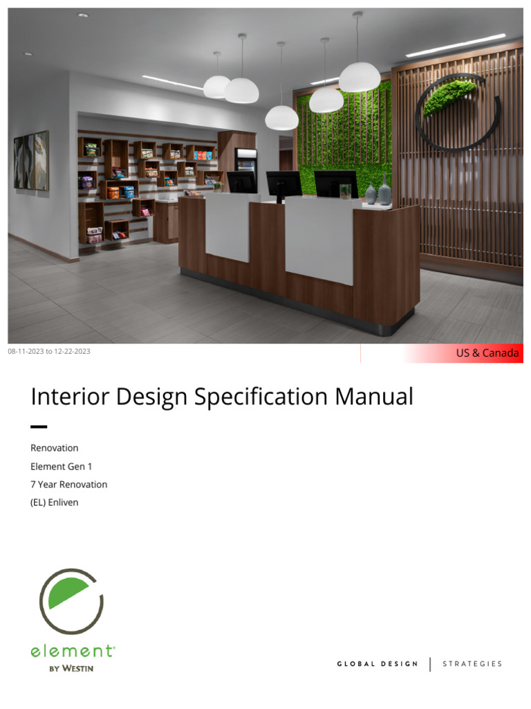 Element Gen 1 Renovation Enliven Interior Design Specification Manual | PDF | Home Economics ...