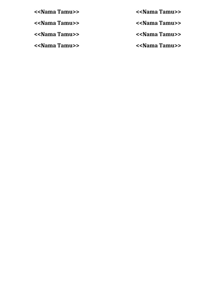 Label 8 Template | PDF