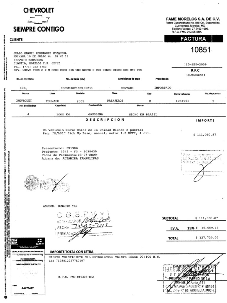 Doctos Tornado 2009 | PDF