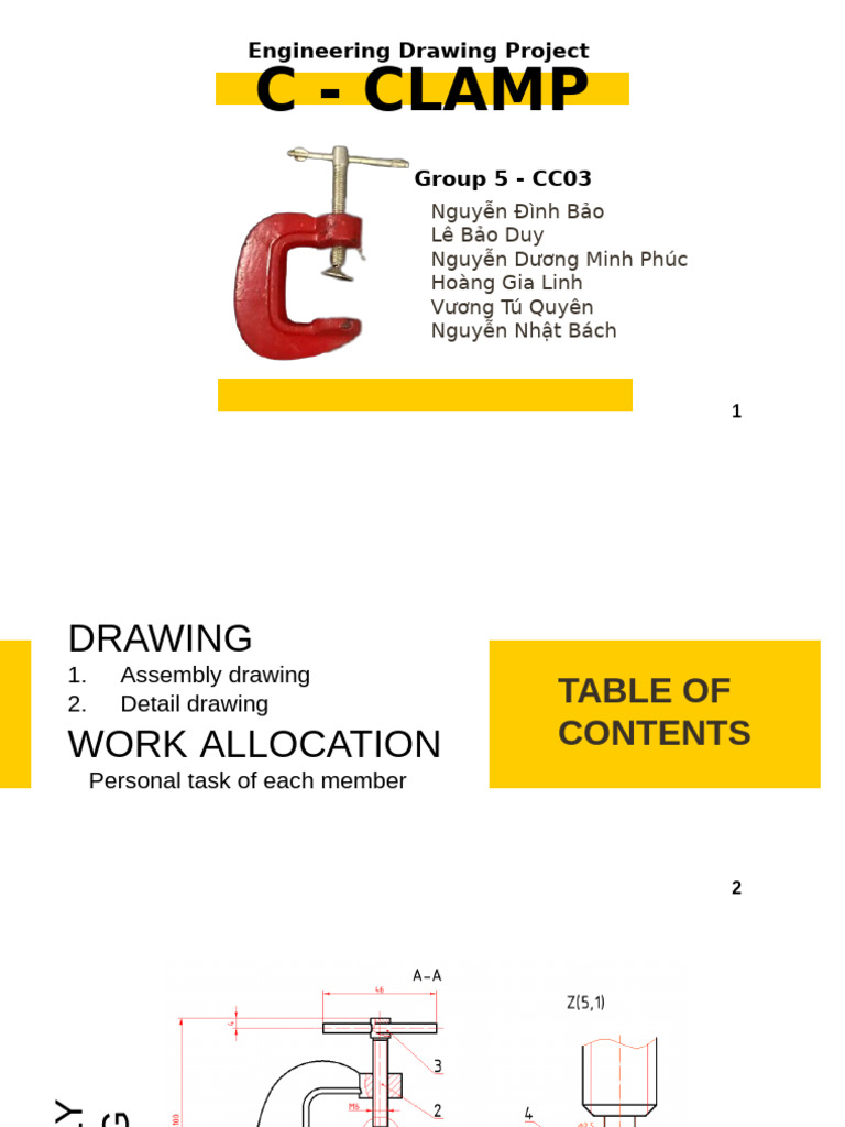 C CLAMP - Group 5 | PDF