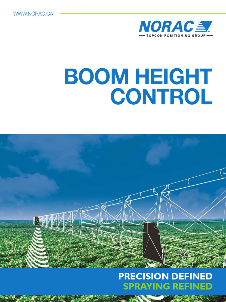 NORAC Boom Height Control Catalog 0916 LG | PDF